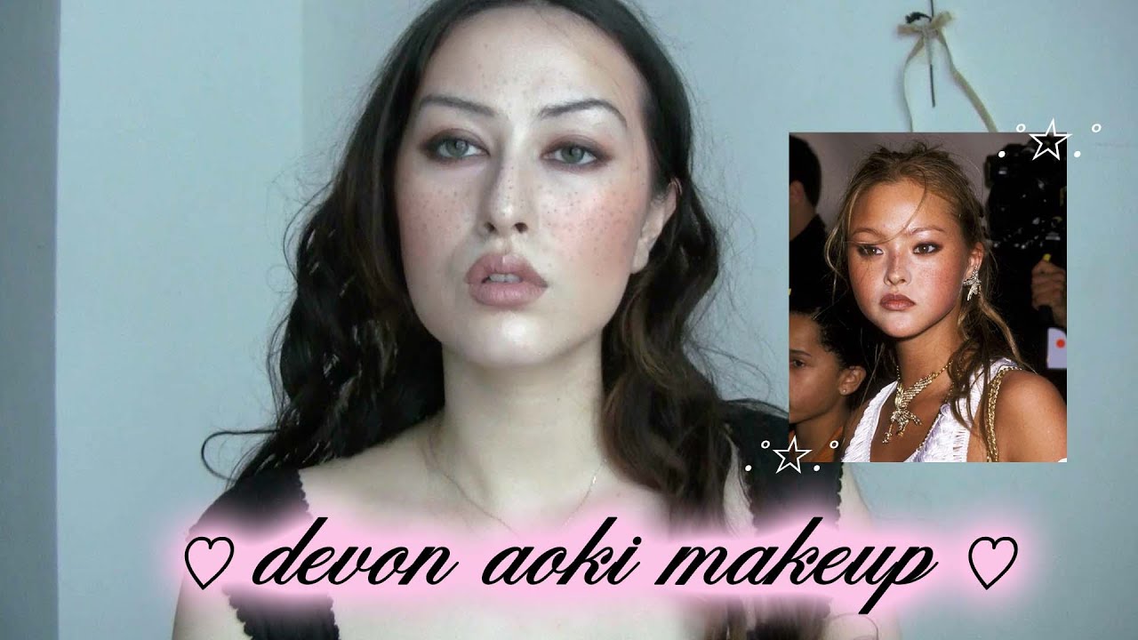 devon aoki summer siren makeup ⋆｡° (in depth tutorial) - YouTube
