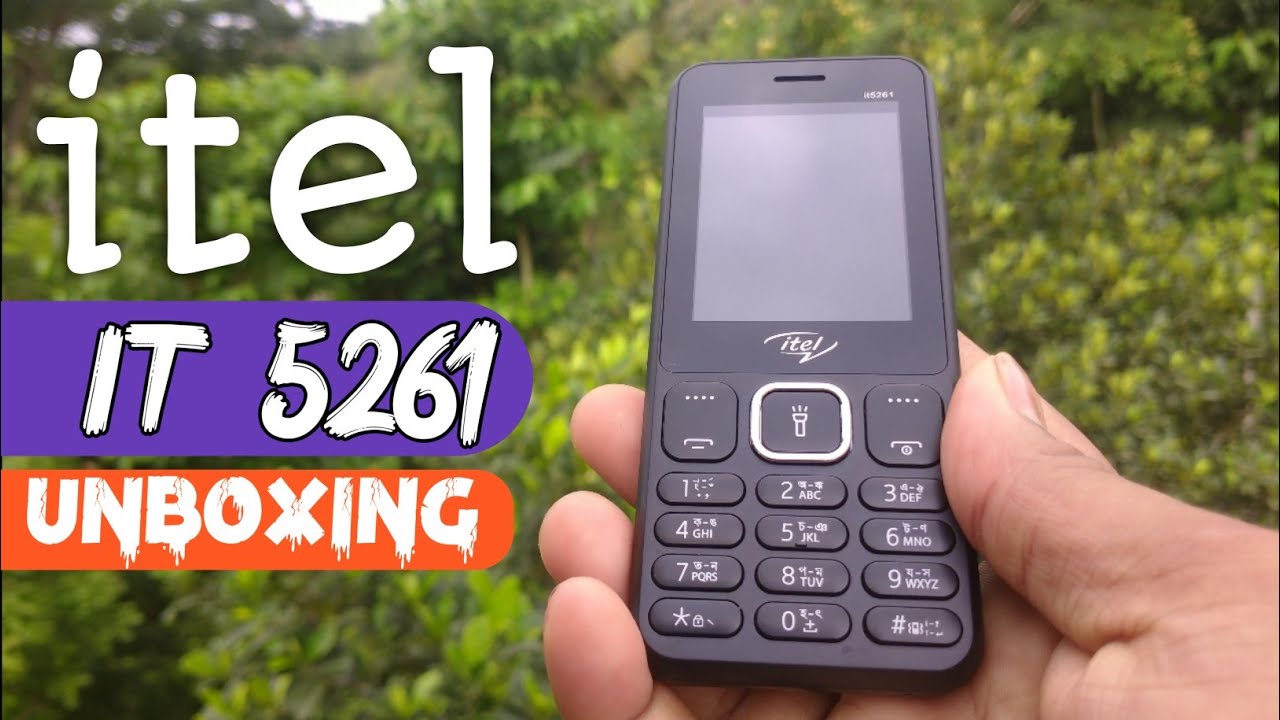 itel it5261 button phone price in bd 2023 #itel - YouTube