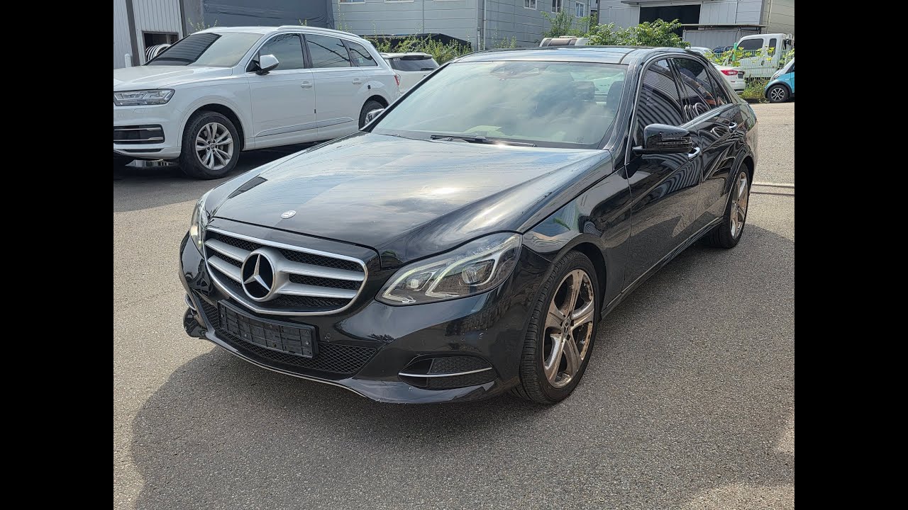 2014 Mercedes Benz NEW E CLASS W212 E300 4Matic 055171 - YouTube