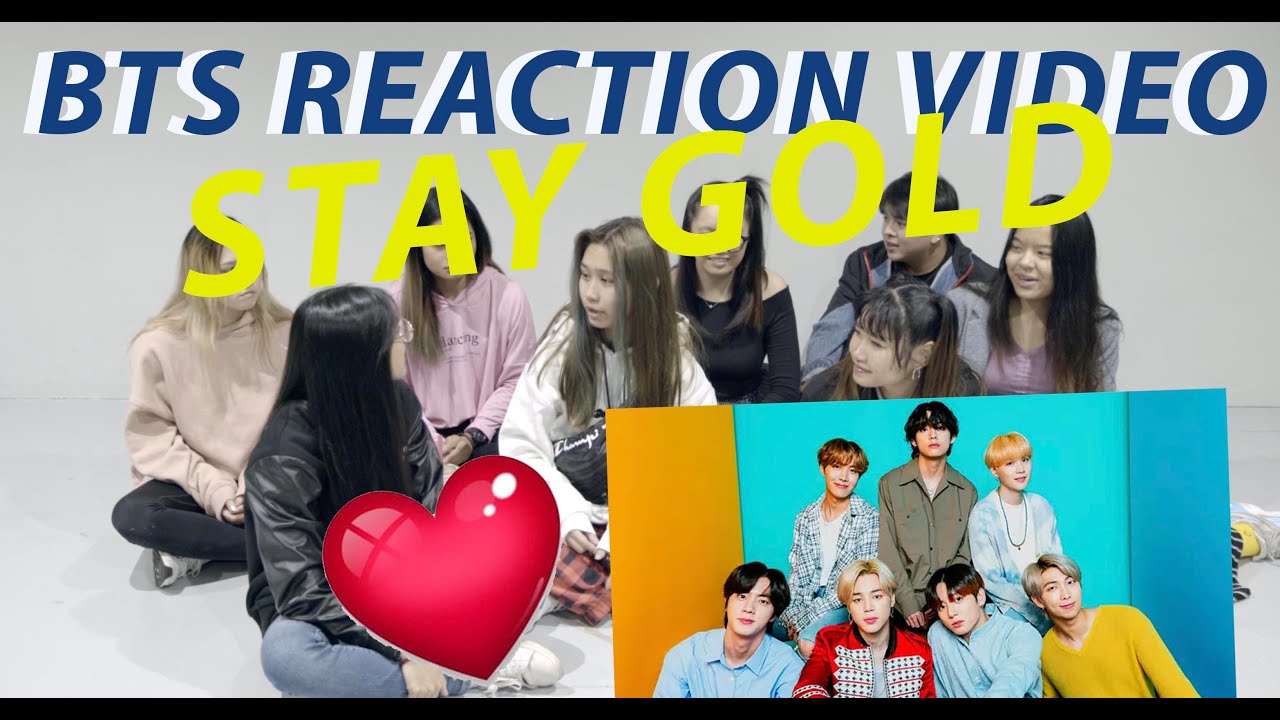 [DIVERSITY] BTS - STAY GOLD Reaction Video | Many UWU Moments - YouTube