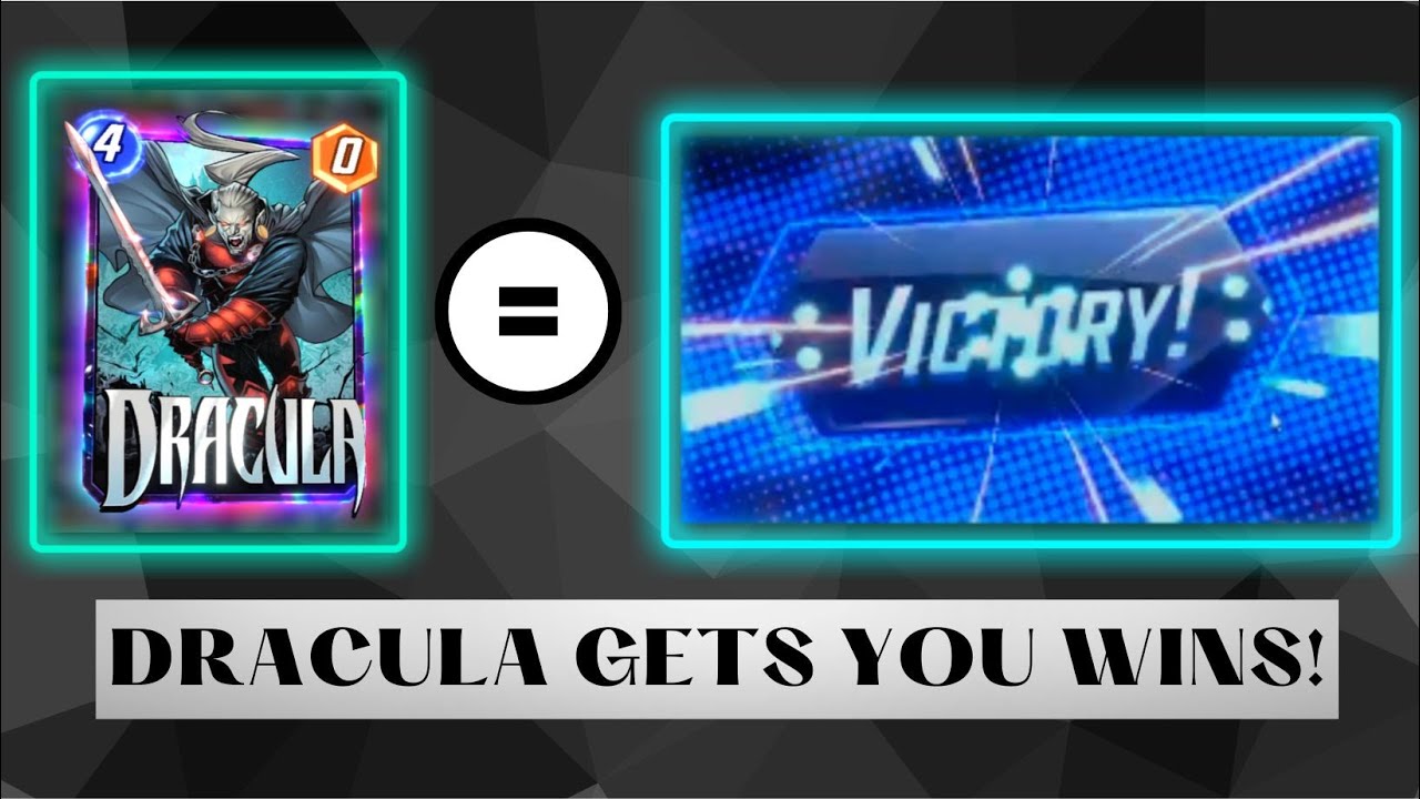 Want wins? Give this Dracula deck a shot! | Marvel Snap - YouTube