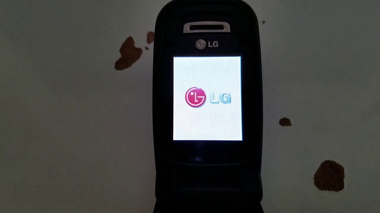 LG LX150 - Battery low/empty - YouTube