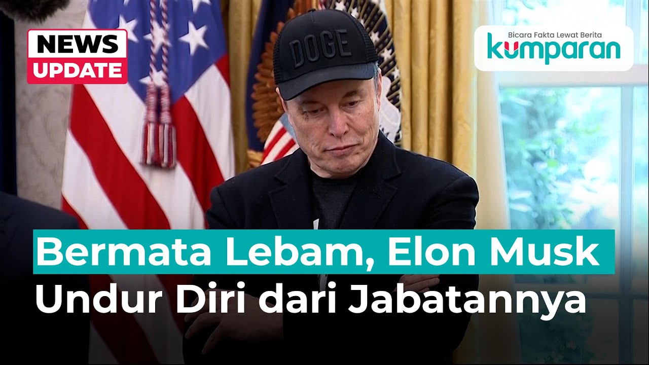 Mata Lebam Elon Musk dan Perpisahan dengan Pemerintahan Trump - YouTube
