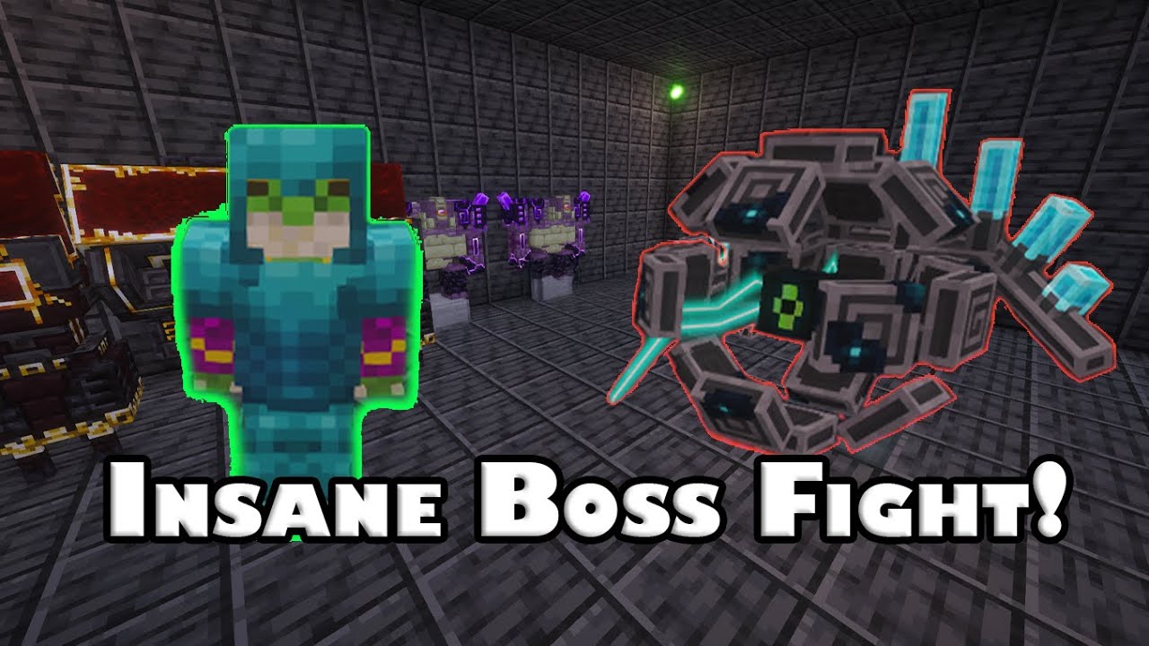 The Most INSANE Boss Fight in Modded Minecraft | Qliphoth Awakening ...