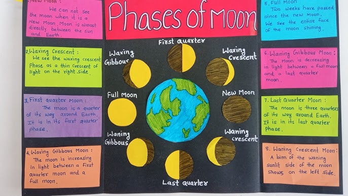 Moon Phases Poster Project
