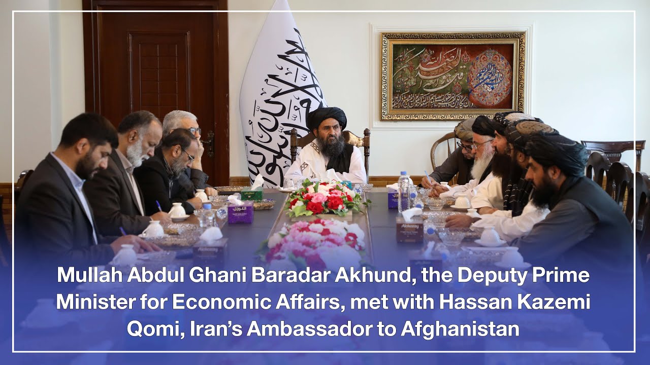 Mullah Abdul Ghani Baradar Akhund met with Hassan Kazemi Qomi, Iran’s ...