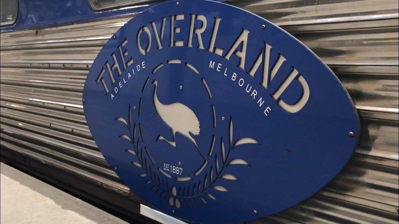 Overland - Adelaide To Melbourne - Train Via Adelaide Hills - YouTube