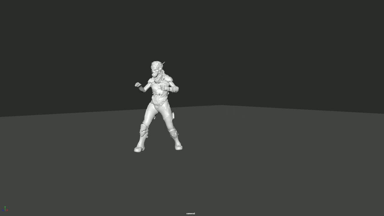 combat 1 shadow boxing animation test. - YouTube