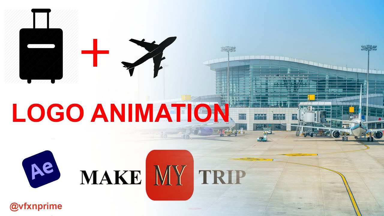 make my trip animation on after effect tutorial. #youtube #viral # ...