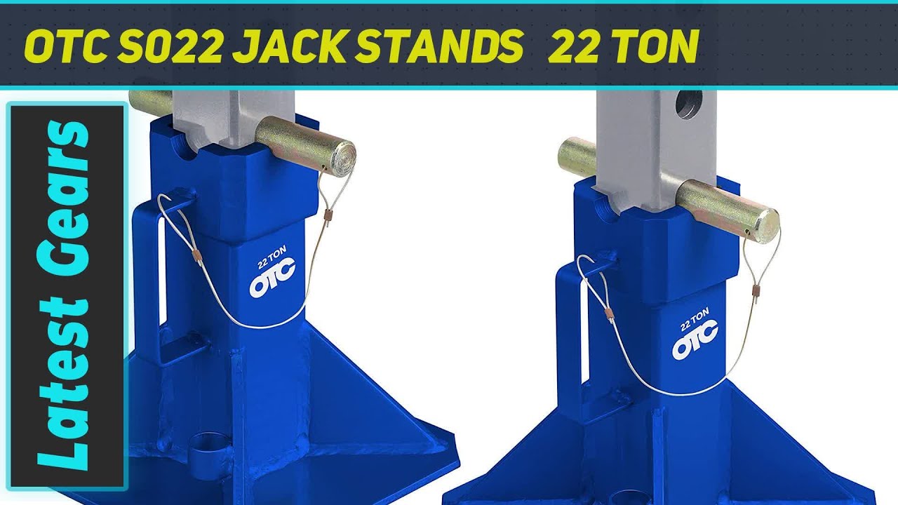 OTC S022 Jack Stands 22 Ton - Review 2023 - YouTube