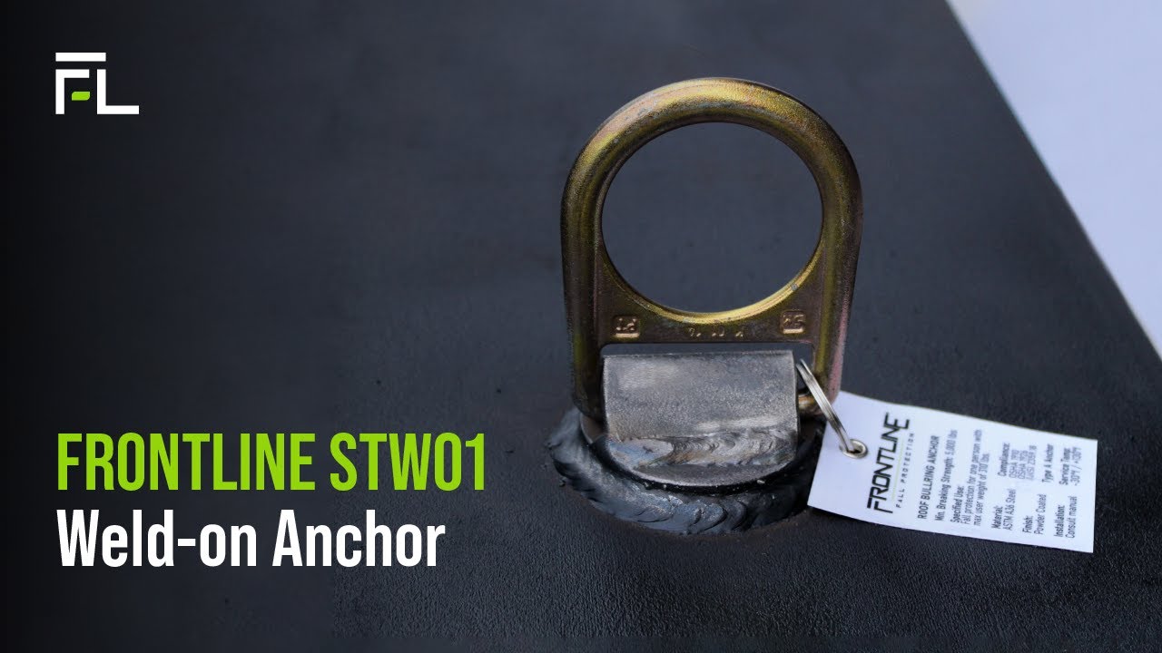Frontline STW01 Weld-on Anchor - YouTube