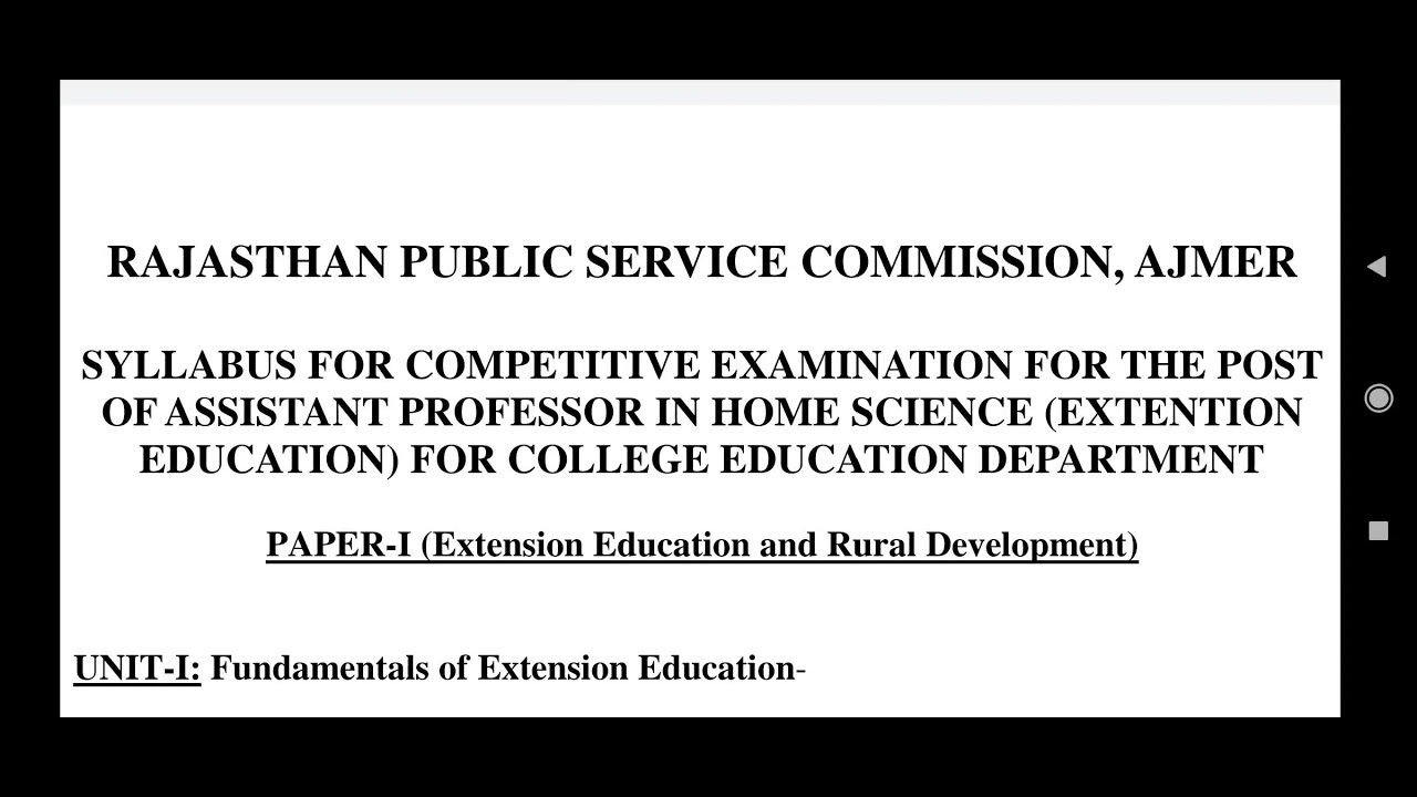 RPSC Assistant Professor College Edu Exam Syllabus Paper 1Home rpsc-assistant-professor-college-edu-exam-syllabus-paper-1home