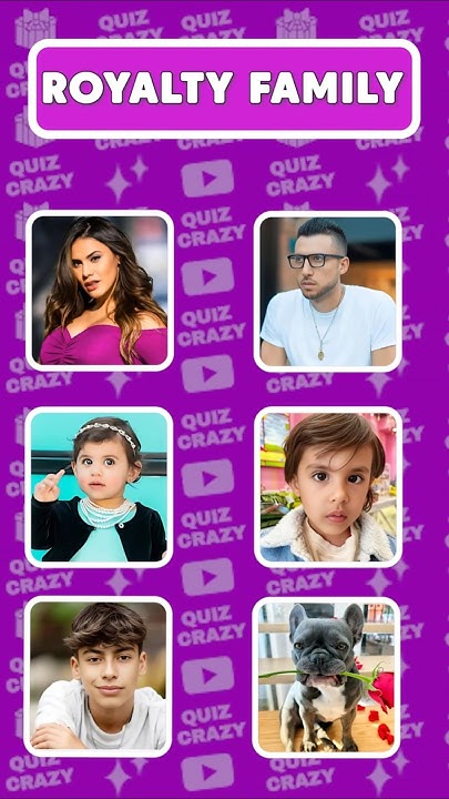 Can you the Guess Song! Royalty Family, Ferran, Andrea Espada, Blu Amal #quiz#youtube #shorts ...