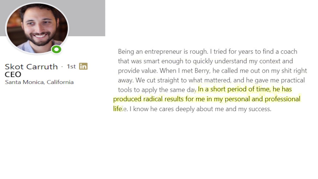 Testimonials video - YouTube