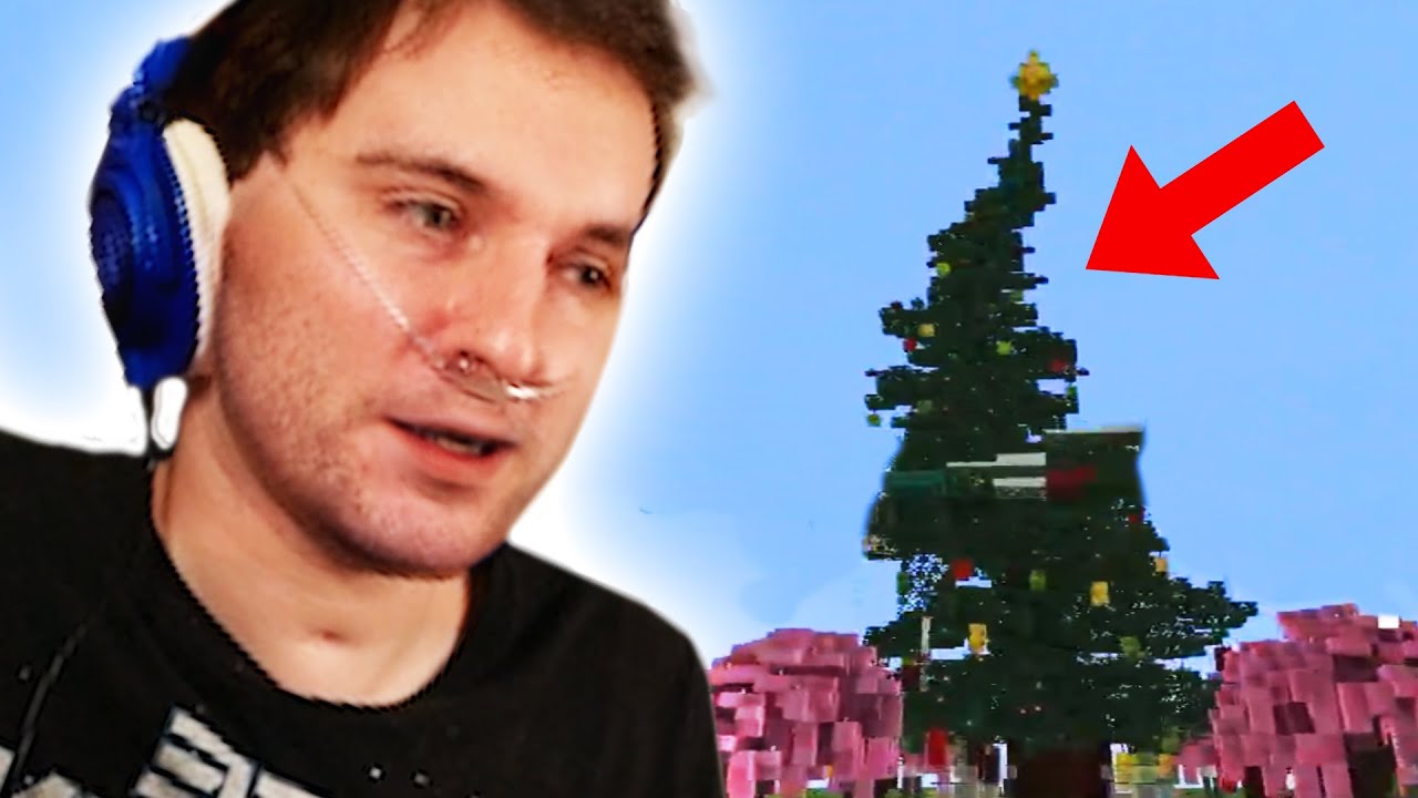 Scar Shows Off HermitCraft's Mega Christmas Tree! - YouTube