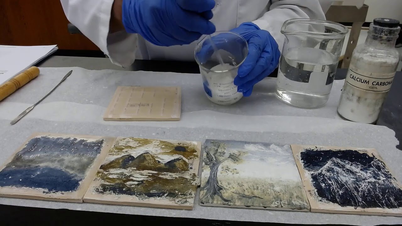 Exp6 Preparation of a Small Fresco CH-106 - YouTube