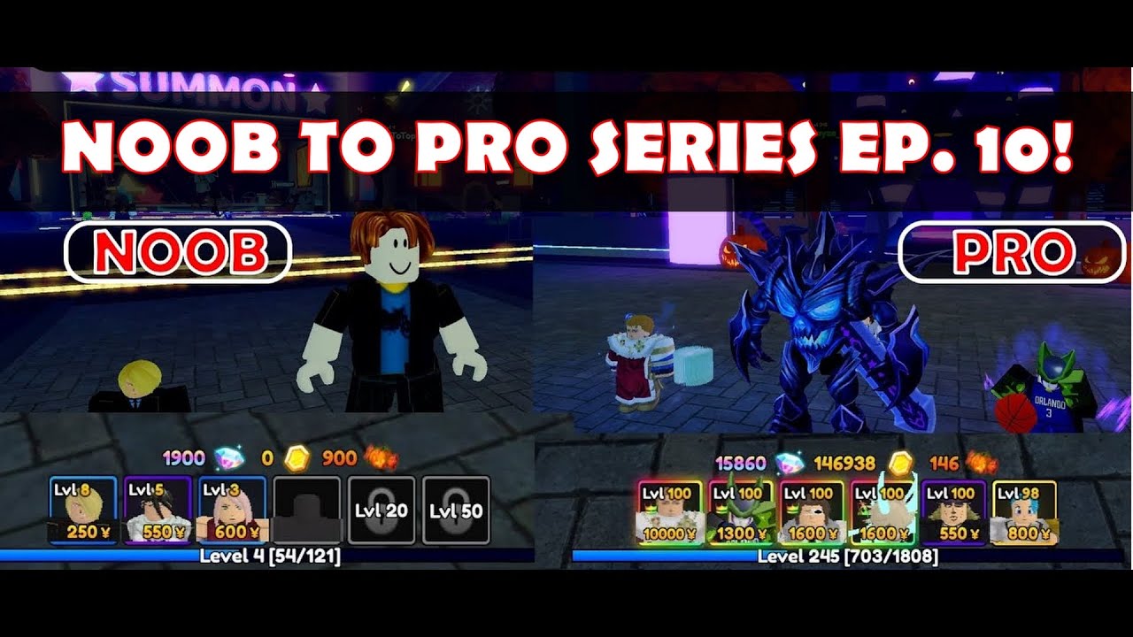 NOOB TO PRO SERIES EPISODE 10! F2P ACCOUNT! ANIME ADVENTURES! - YouTube
