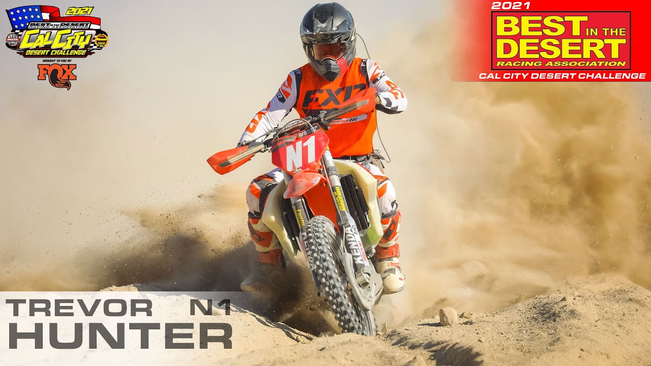 2021 BITD Cal City Desert Challenge // Open Pro Motorcycle // Trevor ...