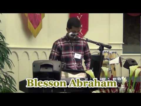 PYCD 2012 - Blesson Abraham - Instrumental Keyboard - Level 5 - Peniel Church of God - YouTube
