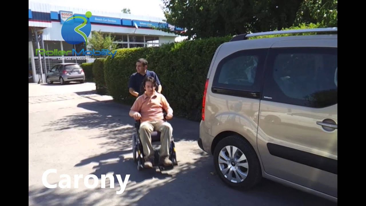 Carony + Turny Orbit (Citroen Berlingo) - Roller Mobility Chile - YouTube