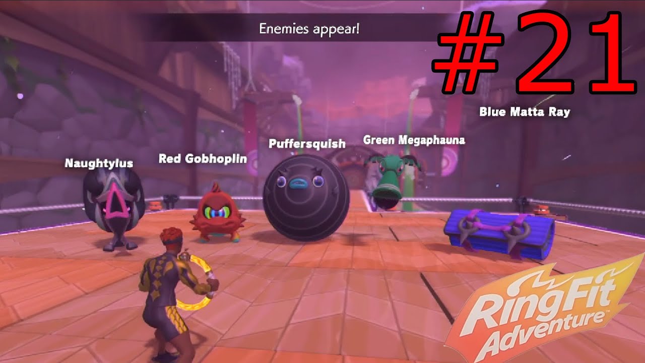 Ring Fit Adventure Nintendo Switch Gameplay Walkthrough Day 21 - YouTube
