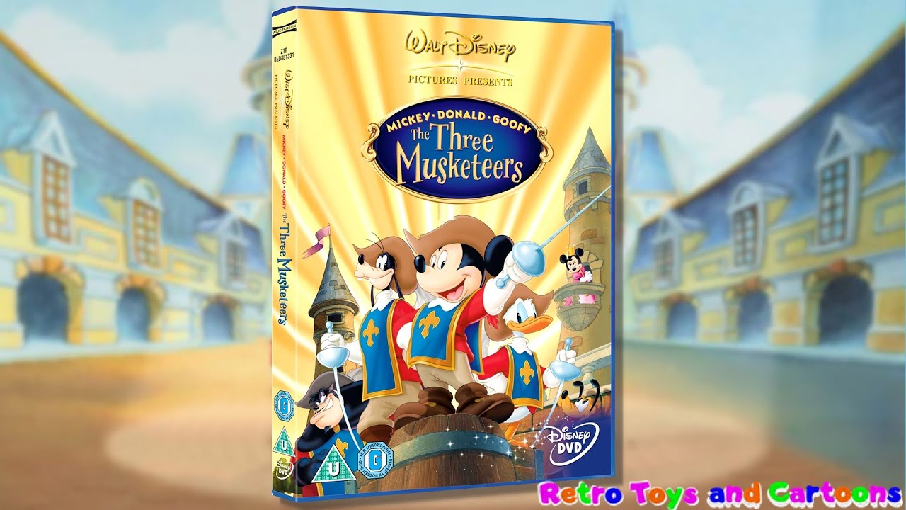 Mickey Mouse The Three Musketeers Mickey Donald Goofy DVD Commercial ...