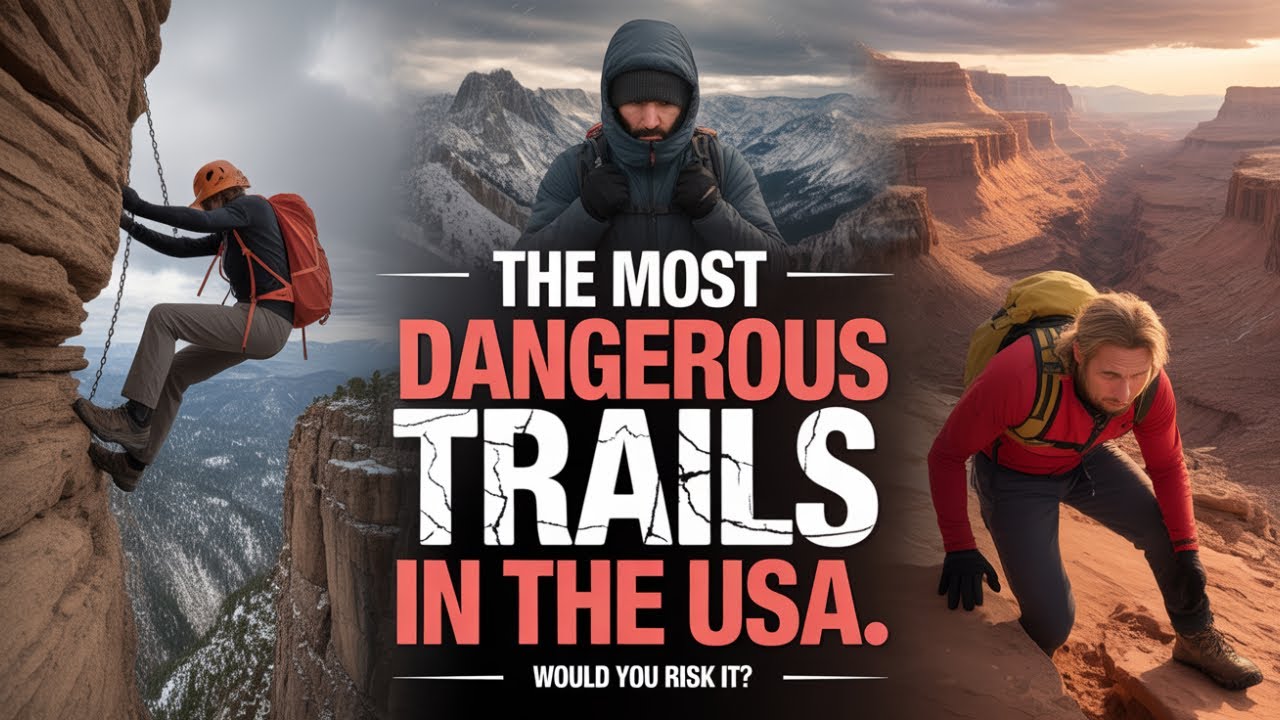 The Most Dangerous Trails for Adventurers in the USA - YouTube