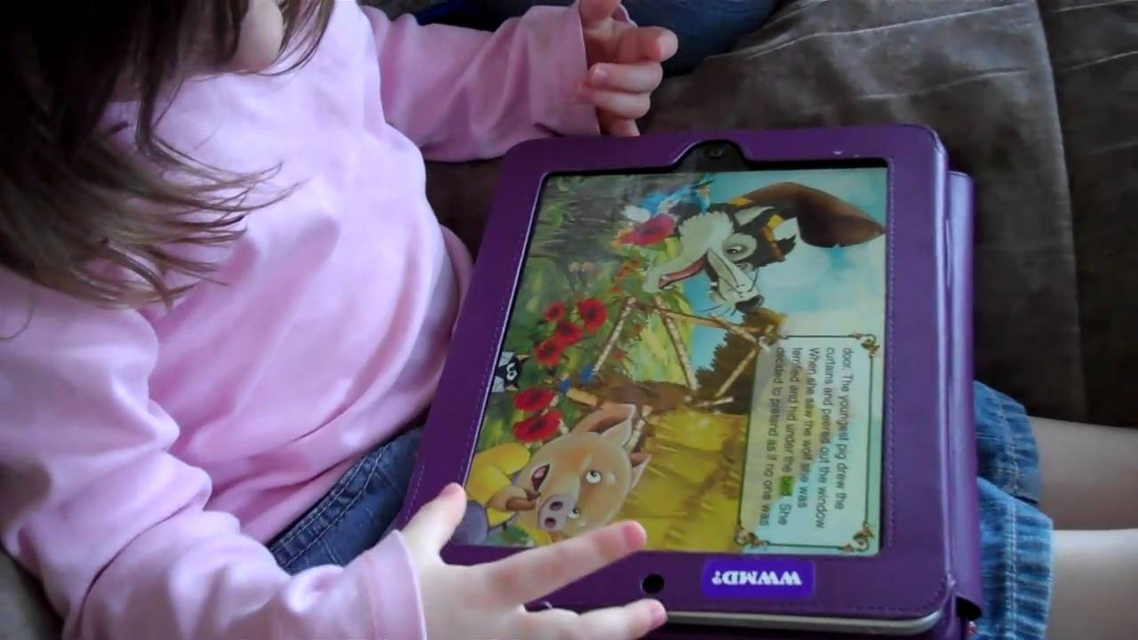 Interactive story book app for the iPad - YouTube