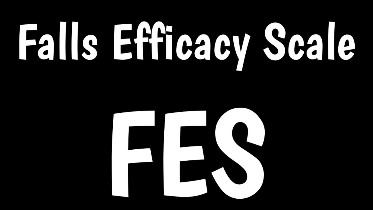 Falls Efficacy Scale | FES-I | Fall Risk Assessment | - YouTube