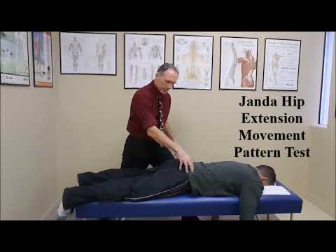 Janda Hip Extension Movement Pattern Test - YouTube