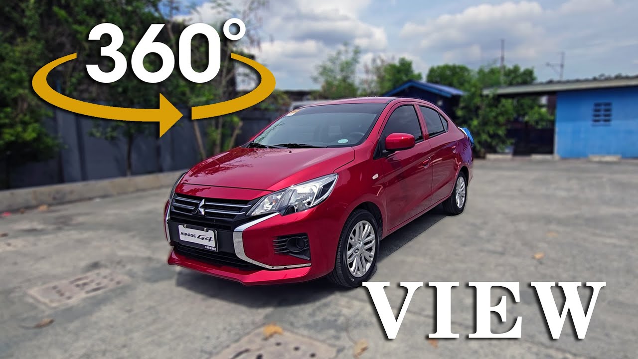 Mitsubishi Mirage G4 GLX CVT 2026 - Red Metallic | 360-View || carwahe ...