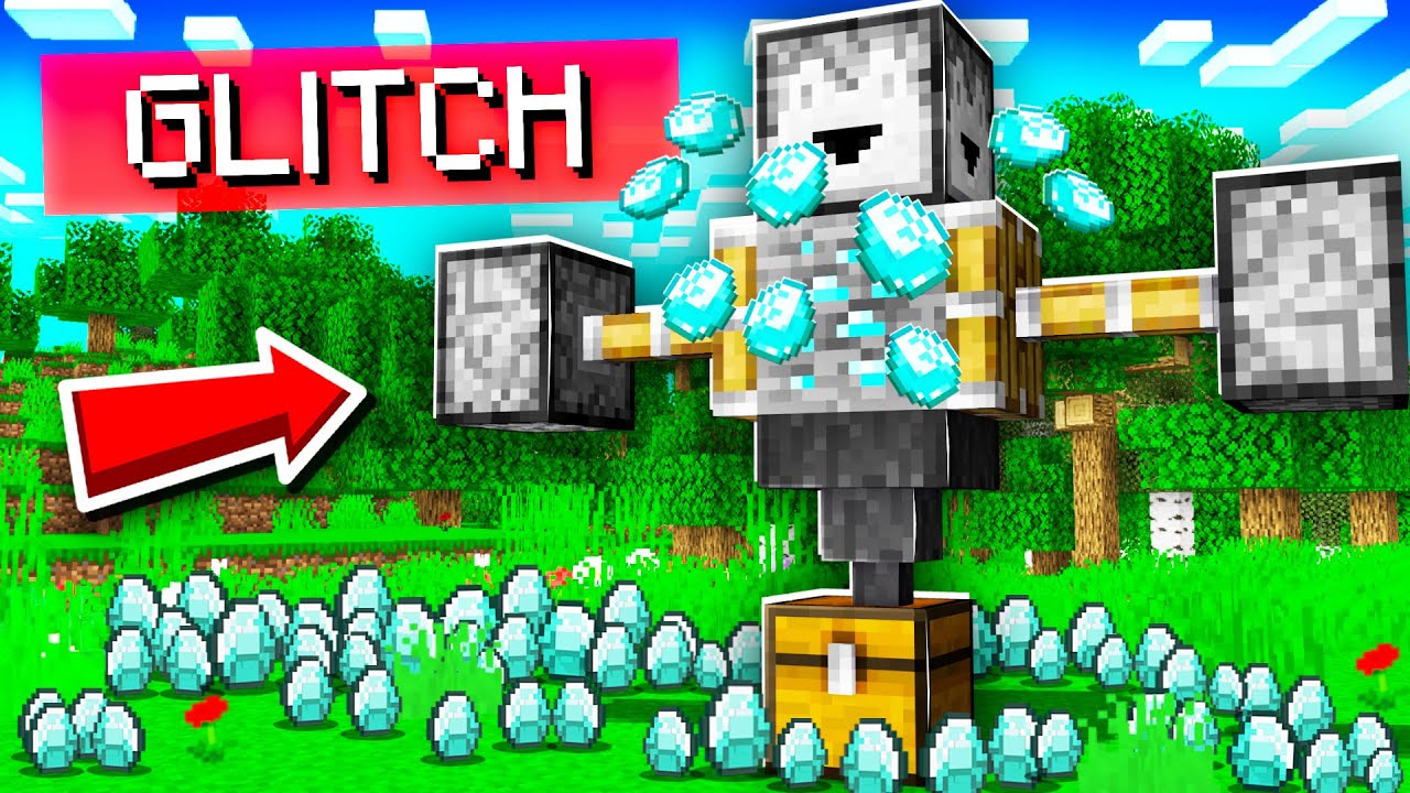 Les meilleurs GLITCHS cheatés de Minecraft ! (qui fonctionnent en 1.18 ...