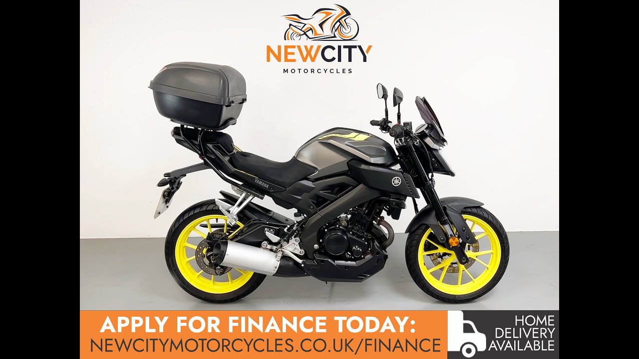 2018 Yamaha MT 125 Grey 9146 Miles Used - YouTube