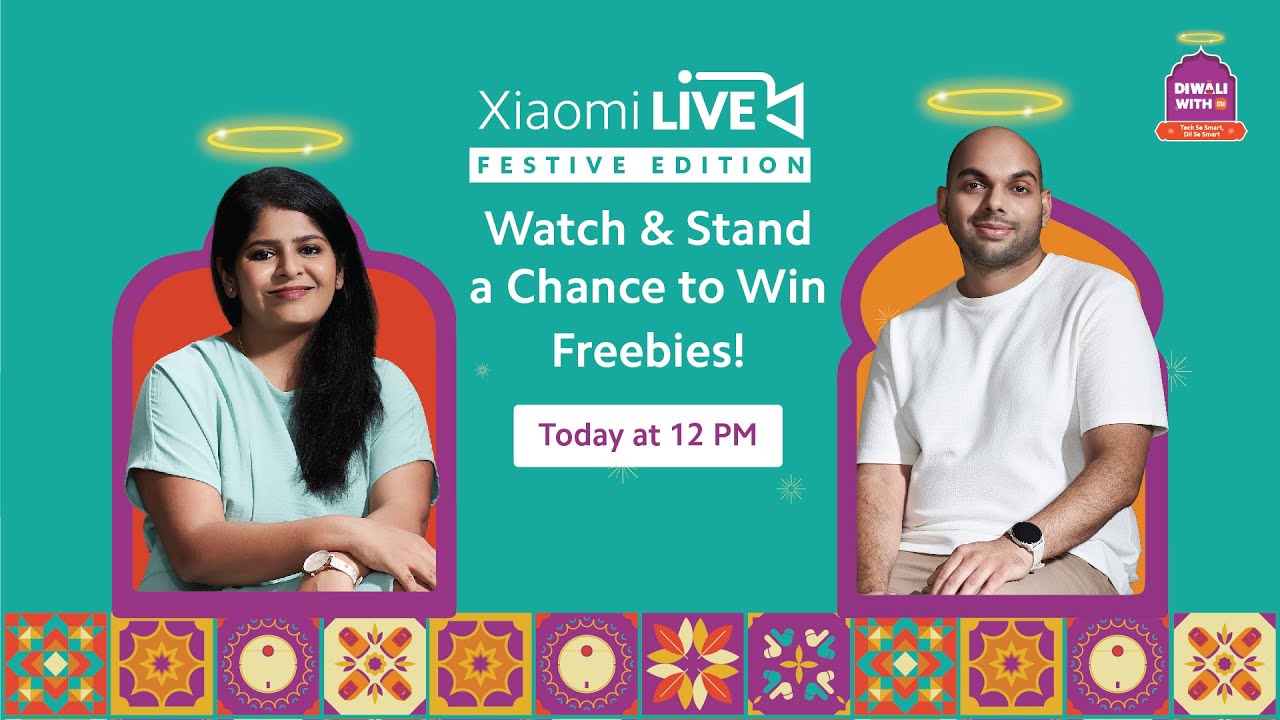 Xiaomi Live Ep 3|Special Festive Edition With Sneha Tainwala - YouTube