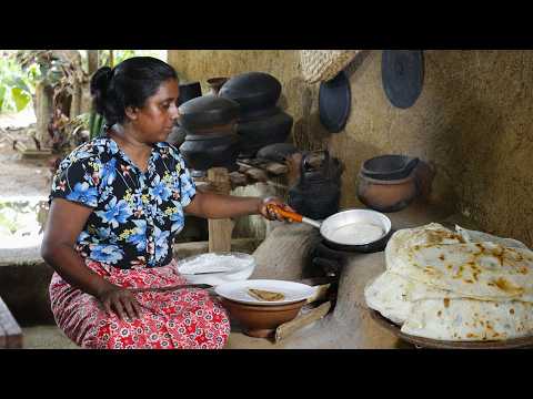 Dosa with lake fish curry /This is our breakfast. village kitchen recipes