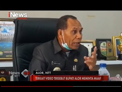 iNews NTT - Video Viral Marah dan Hukum Jemur ASN, Bupati Alor Minta Maaf