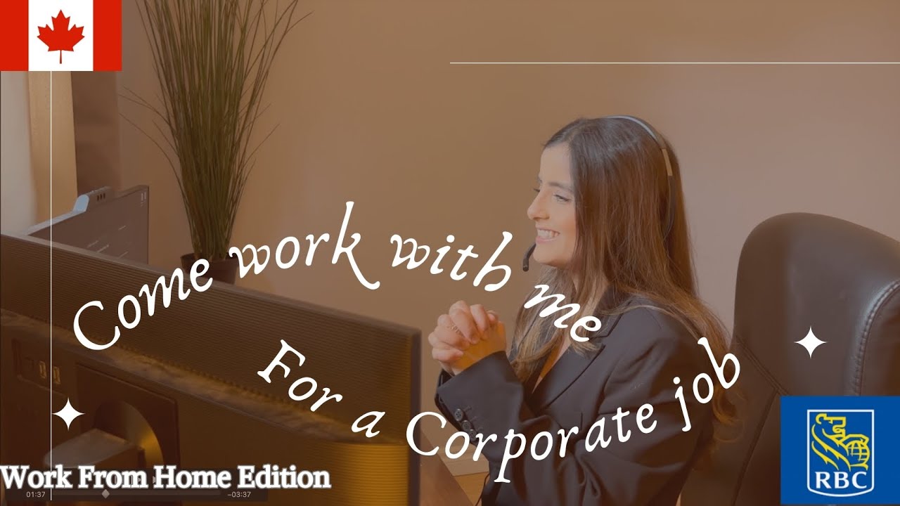 MY WORK FROM HOME ROUTINE | RBC bank Canada| Bank Job - YouTube