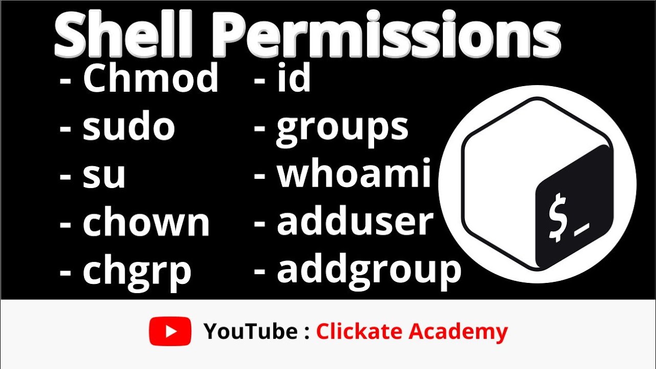 Shell Permissions Chmod Chgrp Chown 0x01 Shell Permissions