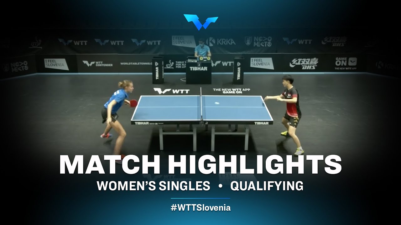 Annett Kaufmann vs Goi Rui Xuan | WTT Contender Laško 2021 | WS | Qual ...