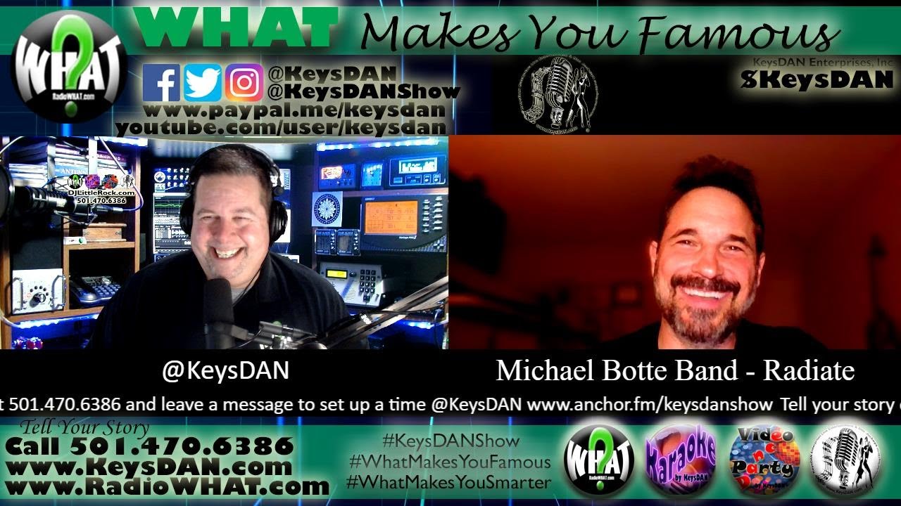 Michael Botte Band Radiate What Makes You Famous #PODCAST # ...
