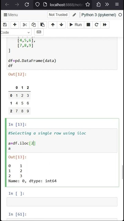What is iloc and its operations in Python (Part 1) | Learn Pandas | Praveen Kumar - YouTube