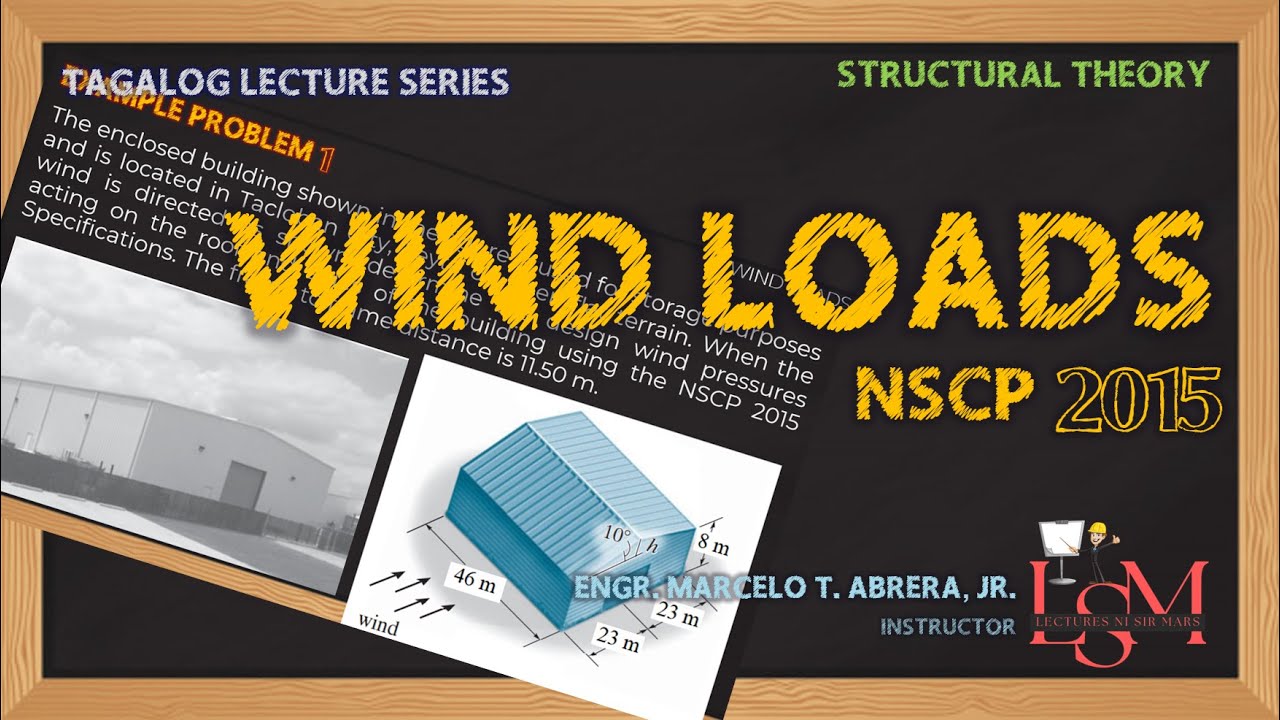 (2/4) Wind Loads based on NSCP 2015 | Structural Theory - YouTube