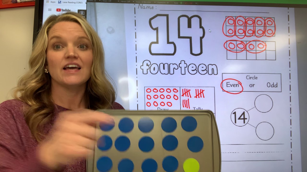 Number 14 Number Bond - YouTube