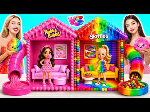 We Build Amazing Doll House With Viral Mystery Dumplings | Funny Challenge by DiLi World
