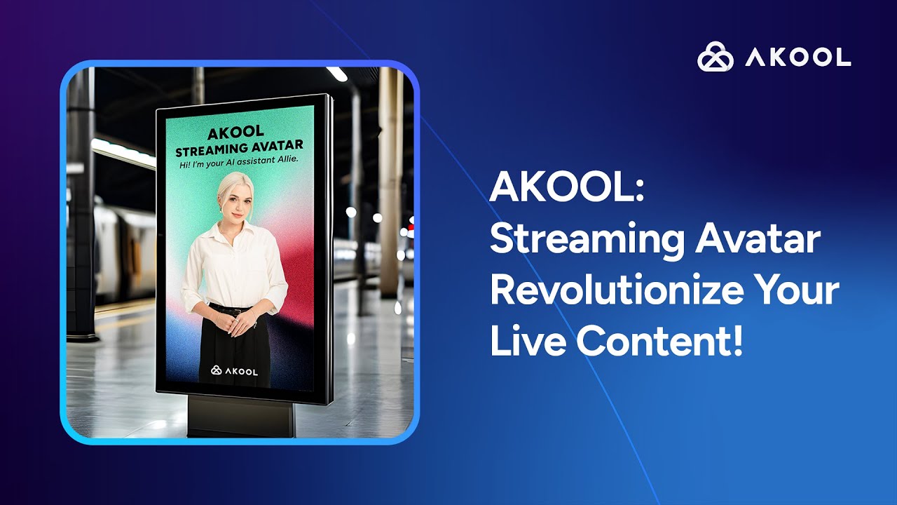 AKOOL: Streaming Avatar | Revolutionize Your Live Content! - YouTube