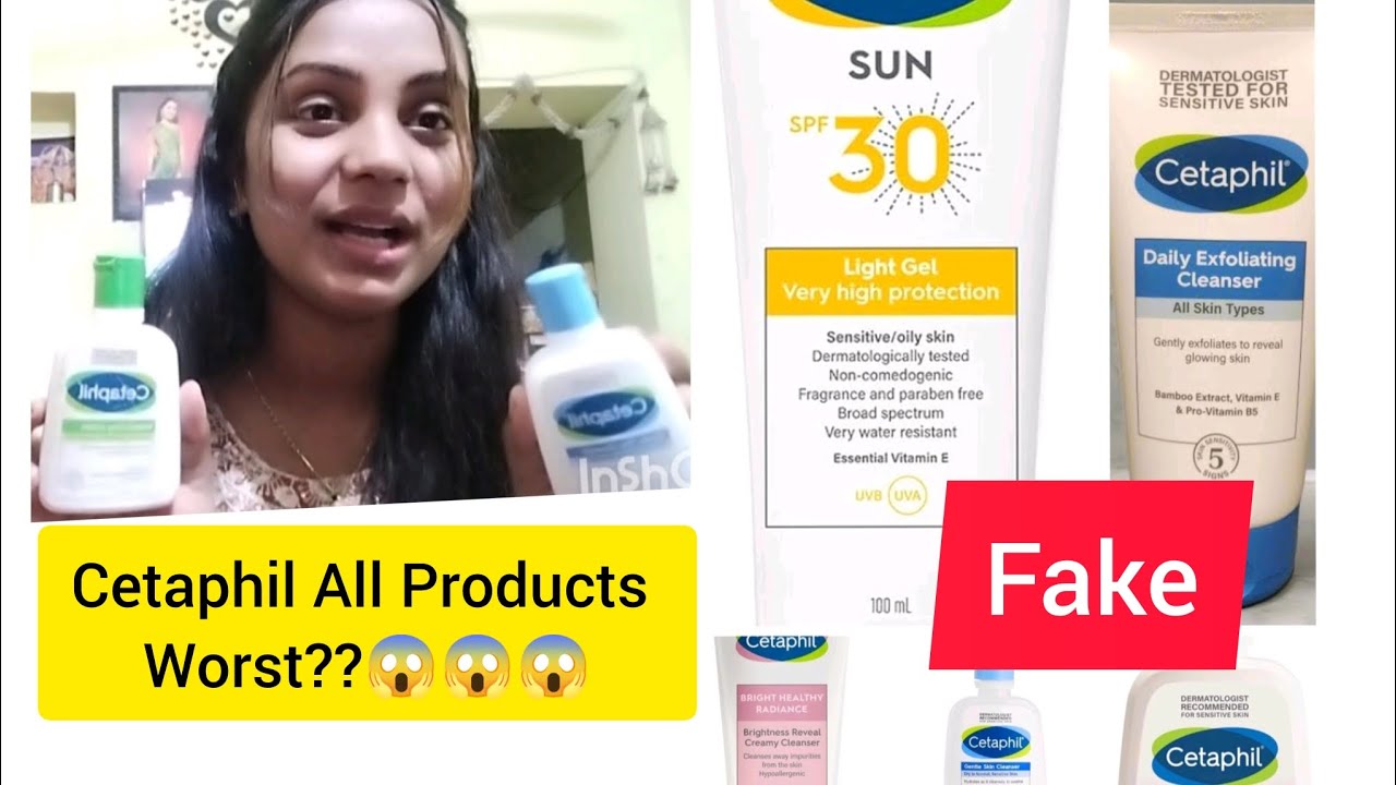 Cetaphil Products is Fake or Real? Full Product Review - YouTube