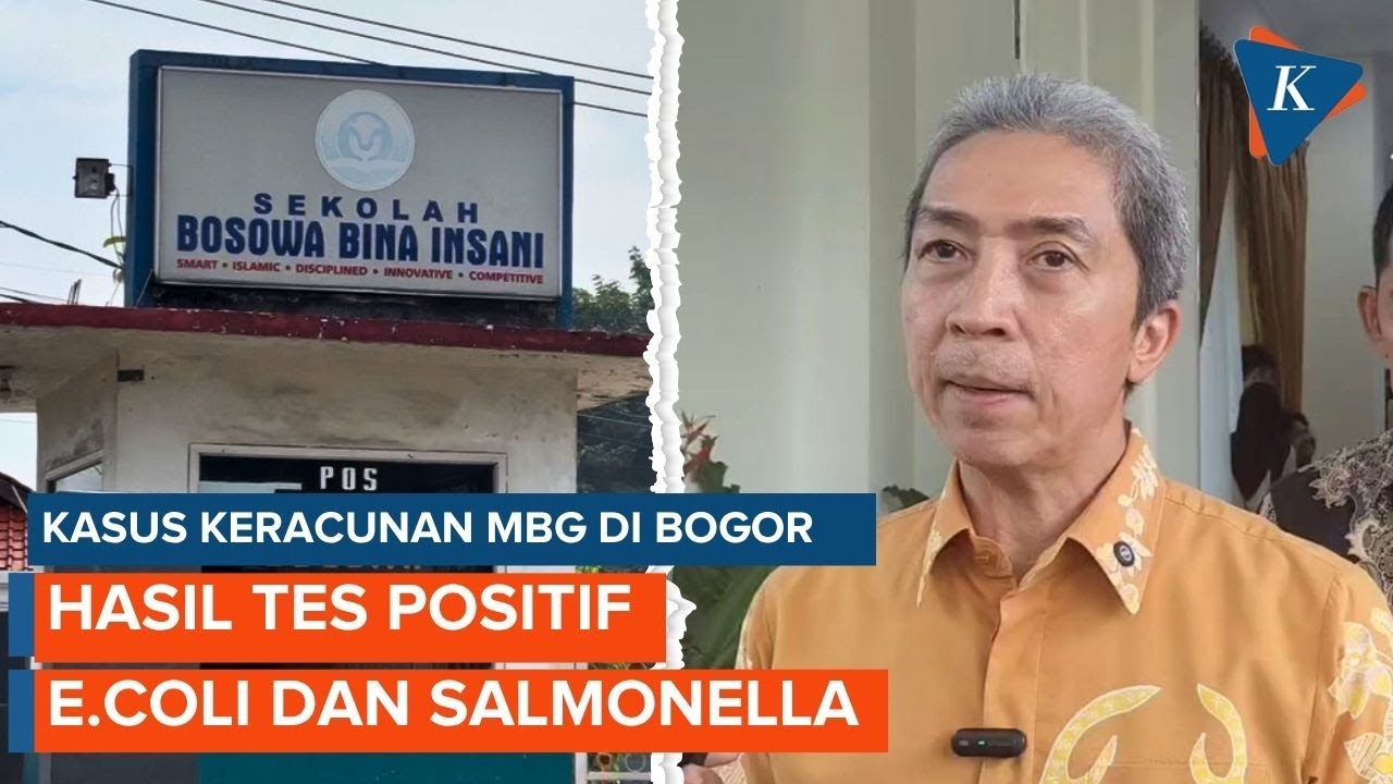 Keracunan MBG di Bogor Diduga akibat Bakteri E. coli dan Salmonella - YouTube