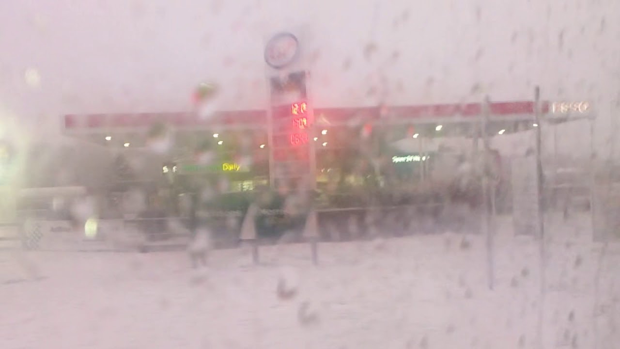 Leadgate, Consett Snow April 3rd 2019 - YouTube