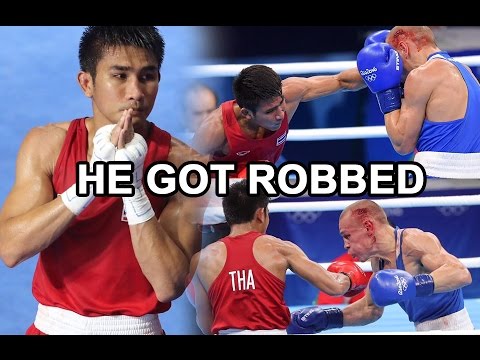 Thai boxer got robbed in Olympics Rio 2016 - YouTube