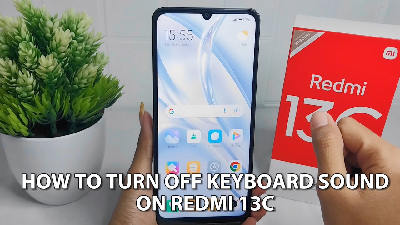 How To Turn Off Keyboard Sound On Redmi 13c - YouTube